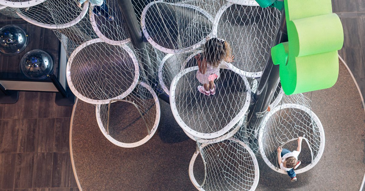 ClimbIt｜Multi-Storey Climbing Structure｜W5 Belfast | W5 Belfast